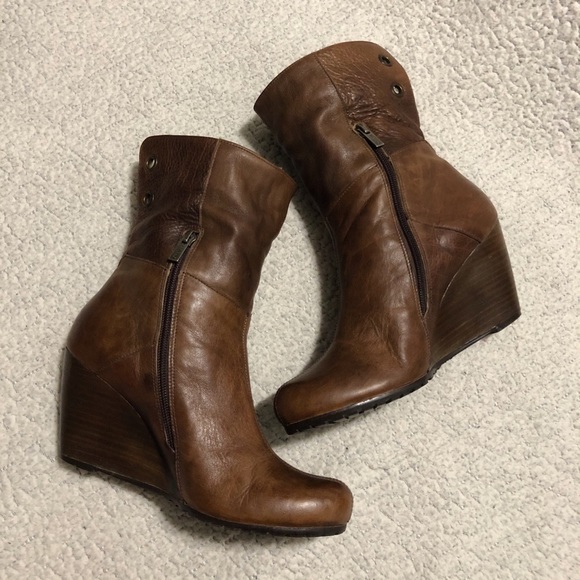 Rylko | Shoes | Rylko Wedge Boots | Poshmark